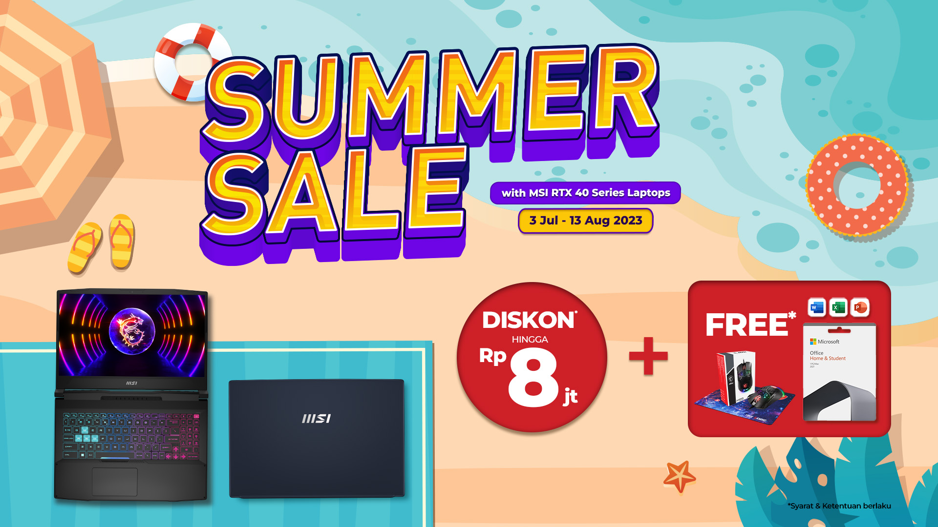MSI 2023 Summer Sale