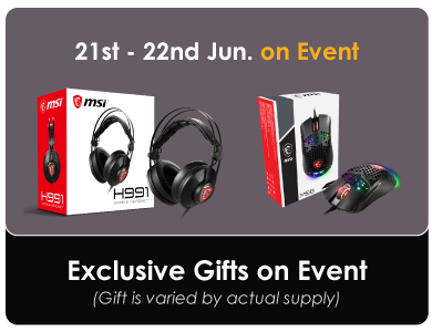 MSI Laptop 20th Anniversary Exclusive Promotion & Special Event
