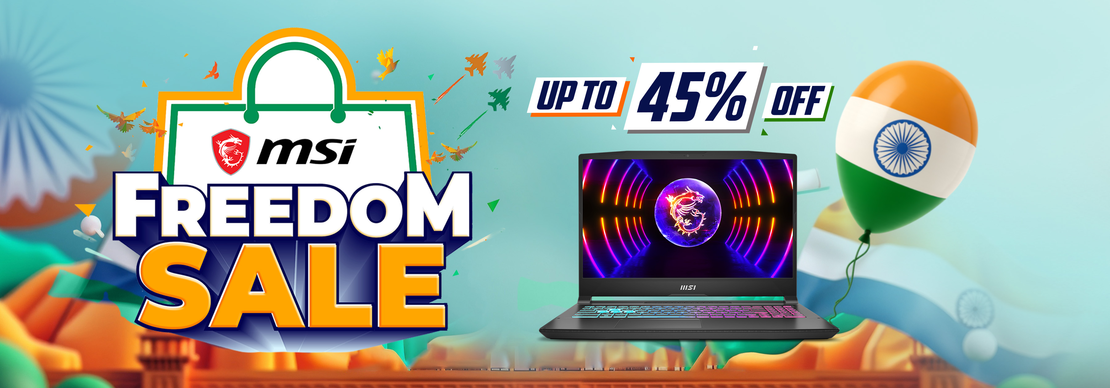 MSI Laptop Brand Store with Special Offer