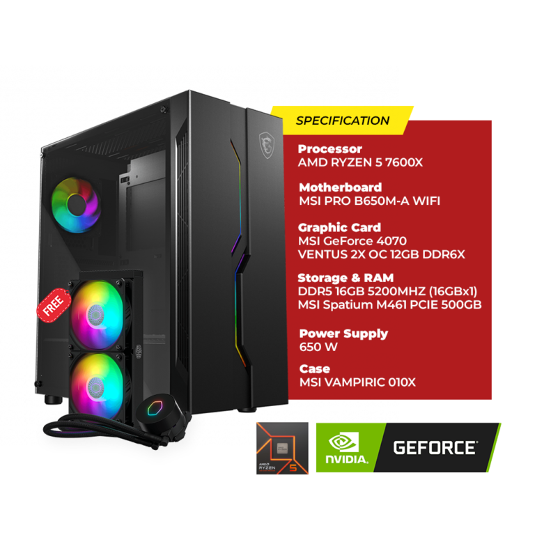 Powered By MSI Best Prebuilt Gaming Pcs