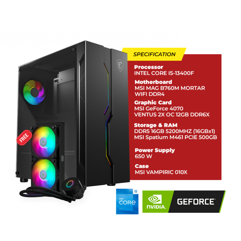 Powered By MSI Best Prebuilt Gaming Pcs