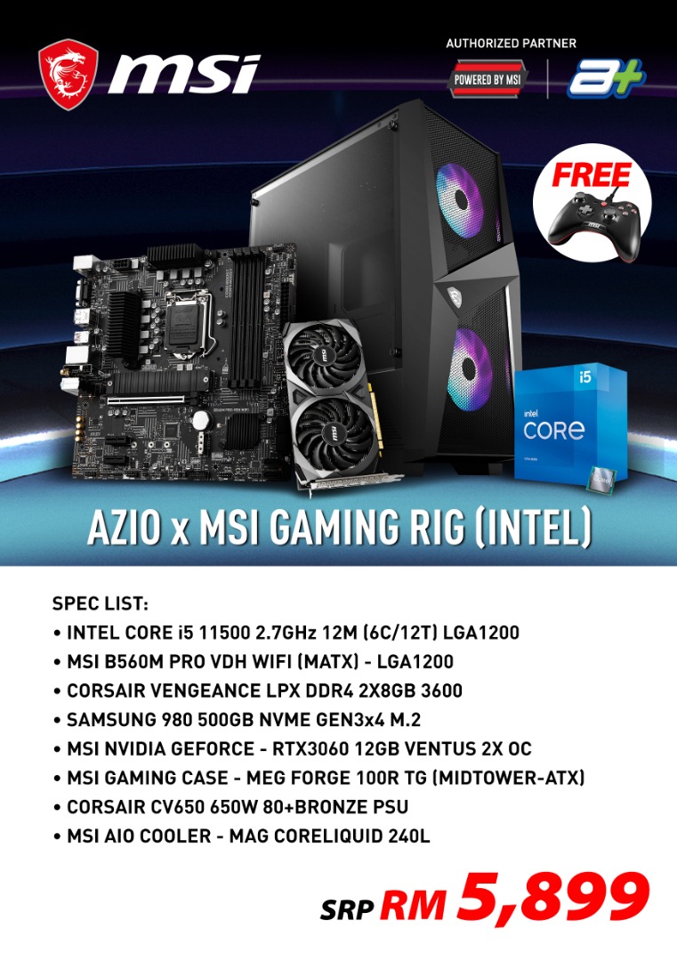 Powered By MSI Best Prebuilt Gaming Pcs