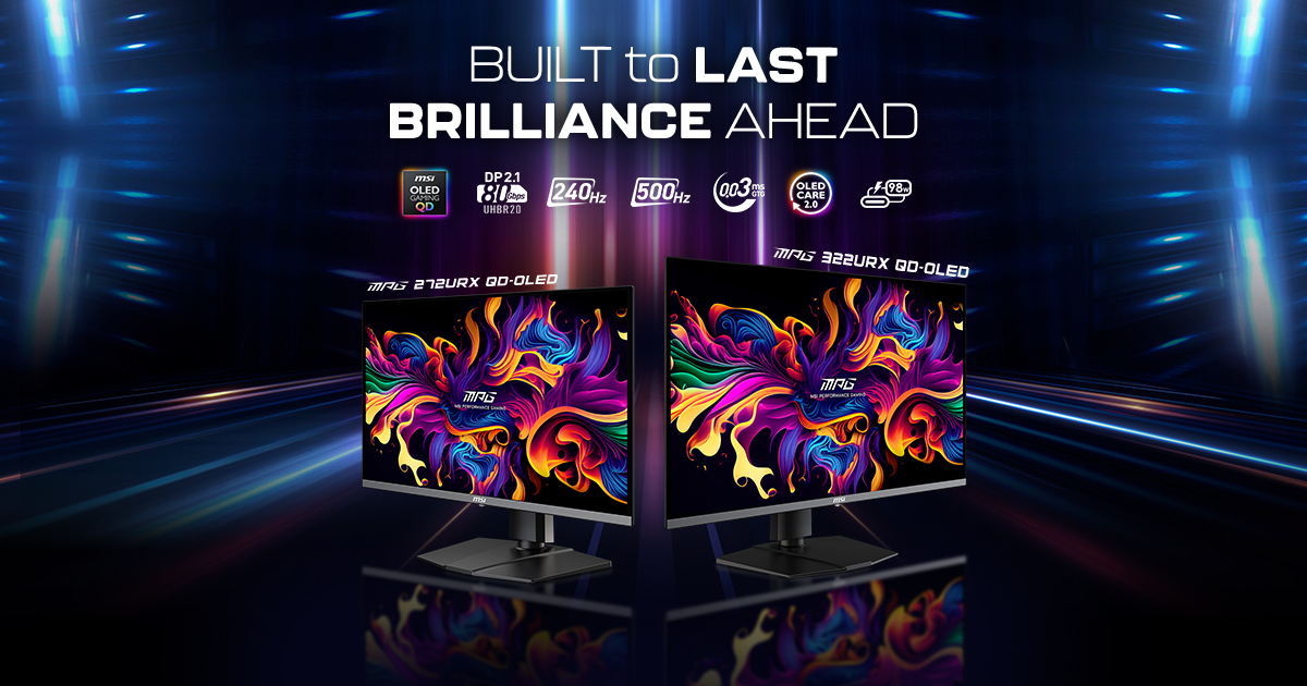 Best QD-OLED Monitor Display for Gaming｜MSI