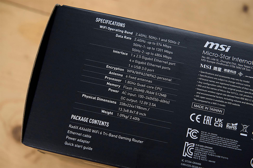 MSI RadiX AX6600 WiFi6三頻電競路由器開箱實測：遊戲連網老是卡？帶你釐清這 5 大關鍵問題