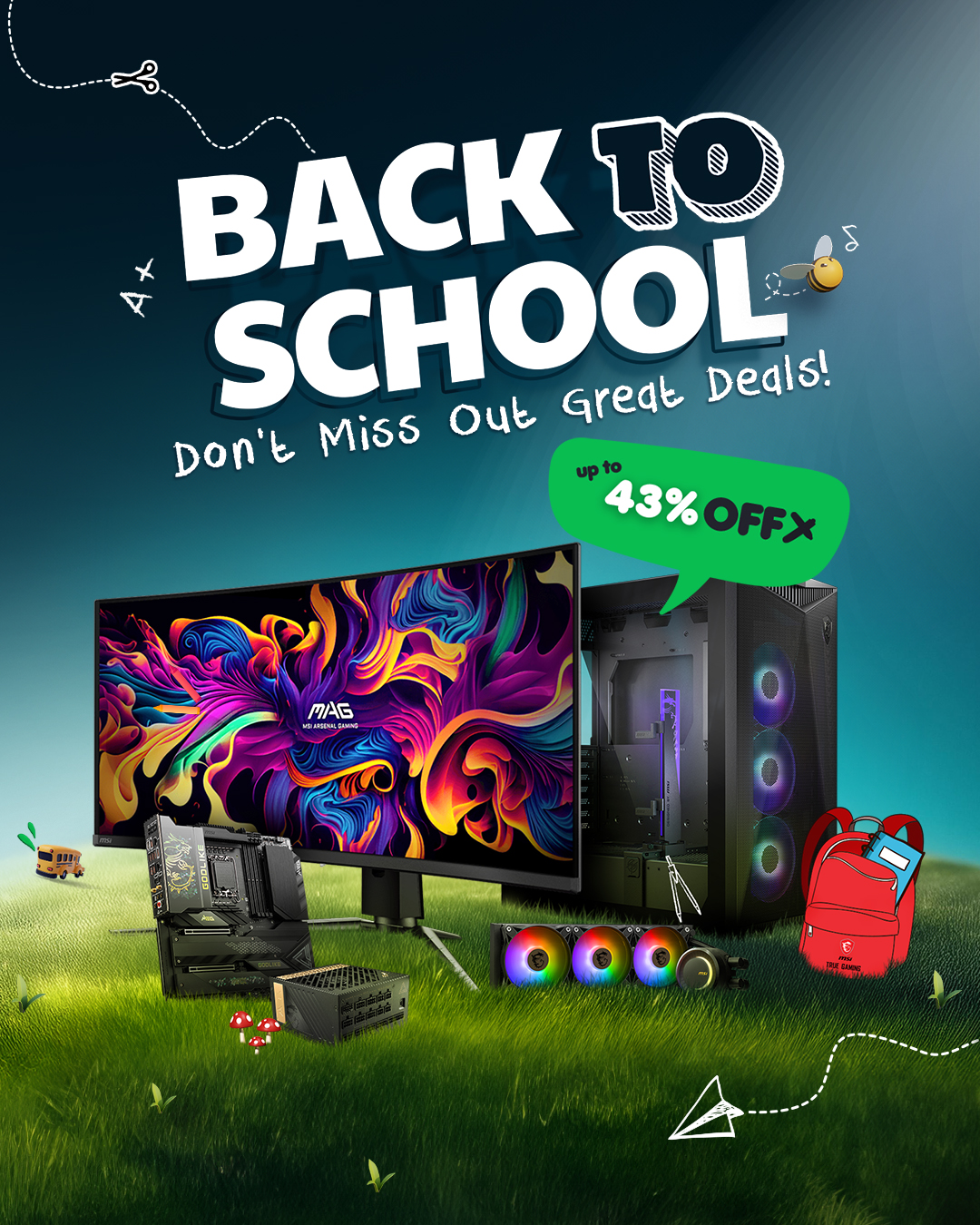 2024 MSI Back to School Deals!
