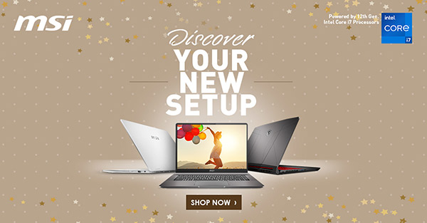 MSI UK Promotion Deals- Discover Your New SETUP