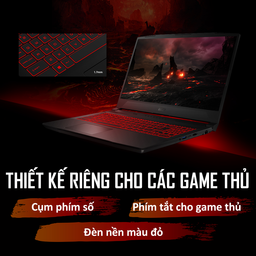 MSI GF66 Katana Gaming Laptop Limited Bundle Promotion